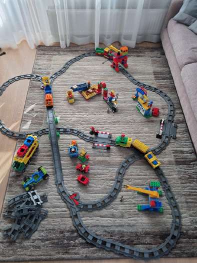 Lego duplo traukinių trasa - Skelbiu.lt