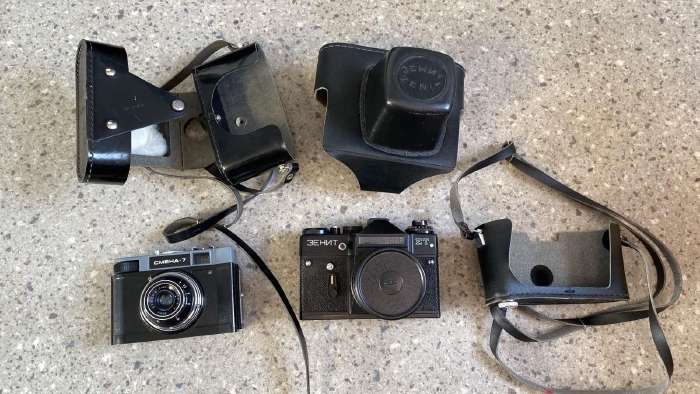 Senovinis fotoaparatas смена-7 Smena 7 - Skelbiu.lt