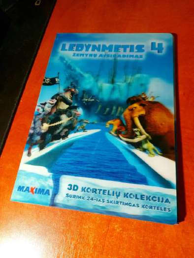 Ledynmetis 4 knygelė su kortelėmis - Skelbiu.lt