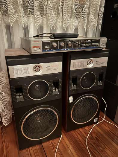 Kolonėlės Vega 25ac109-2 su stiprintuvu Vega Y-120 - Skelbiu.lt