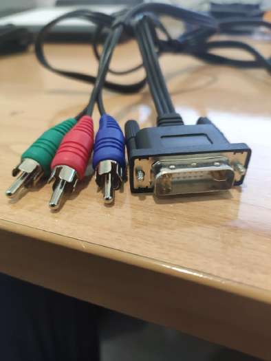 Dvi - 3 Rgb Rca kabelis - Skelbiu.lt