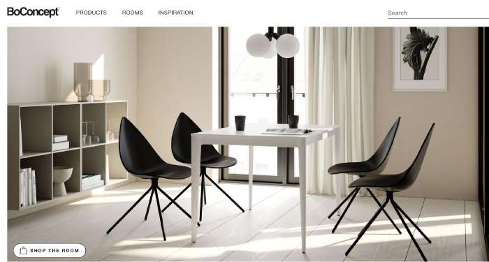 Biuro kede boconcept ottawa, daniška juoda - Skelbiu.lt