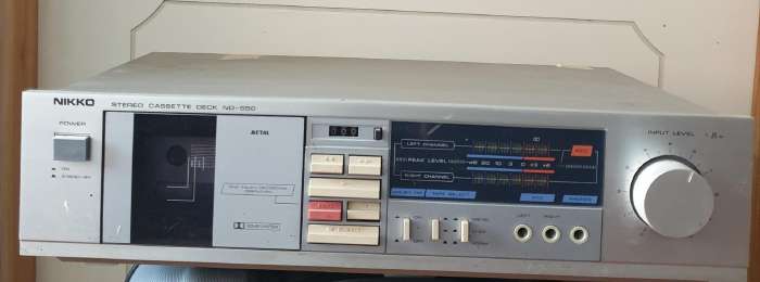 Nikko Nd-550 stereo kasetinė dėka. - Skelbiu.lt