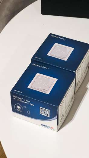 Termostatas Devi Smart WiFi, kabinamas, balta - Skelbiu.lt