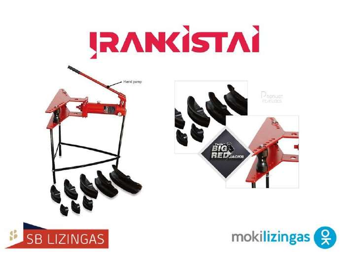 Vamzdžių lenkimo staklės hidraulinės - Skelbiu.lt