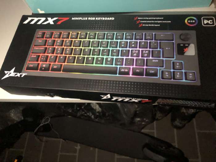 Next Mini Keyboard Mx7 Rgb - Skelbiu.lt