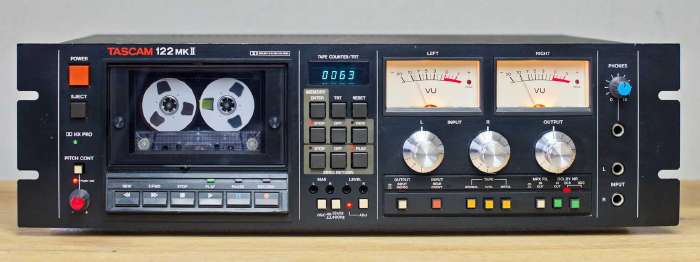 Kasetine deka Tascam 122 Mk II Tascam 122 Mk III - Skelbiu.lt
