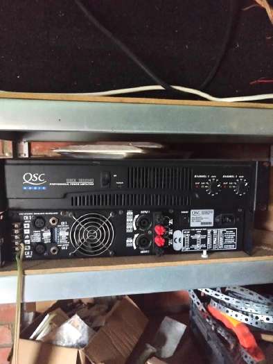 Qsc Rmx 1850hd 2 kanalų stiprintuvas 1850w - Skelbiu.lt
