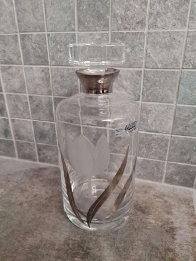 Krištolinis grafinas Bohemia crystales - Skelbiu.lt