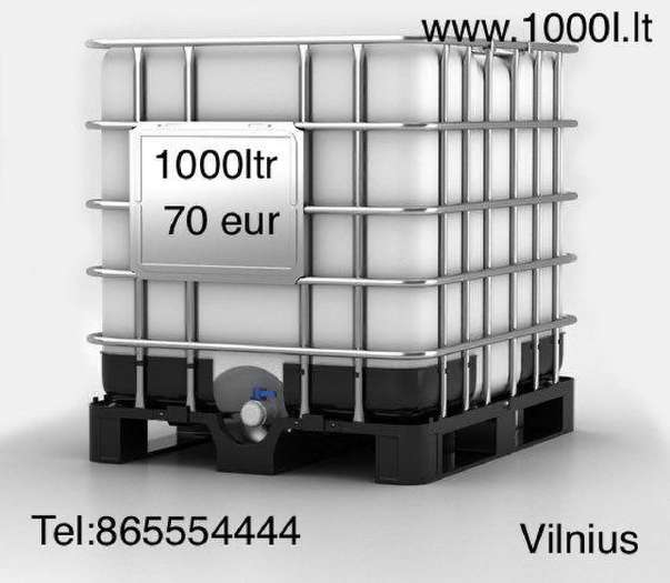 Konteineriai 1000, 600 litru backos 200 l - Skelbiu.lt