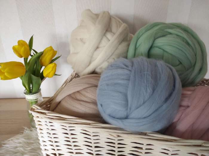 Vilnos sluoksna (stori siūlai) mezgimui rankomis - Skelbiu.lt