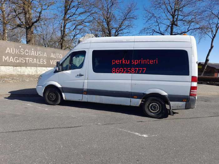 Perku mercedes benz sprinteri iki 5000e - Skelbiu.lt