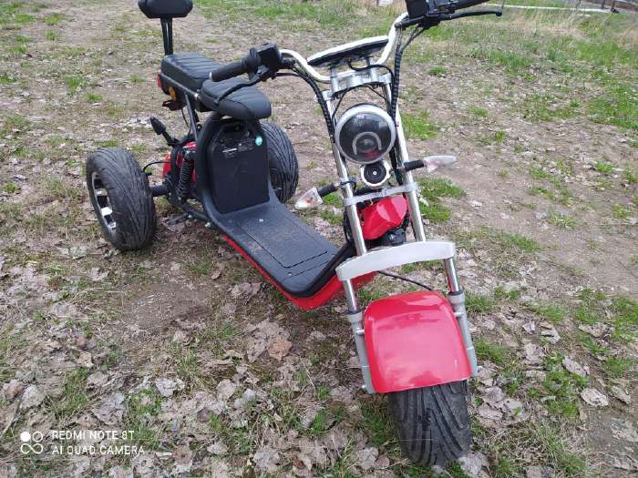Elektrinis Triratis Scuteris 2021m 1200km - Skelbiu.lt