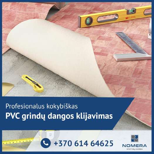 Kokybiškas Pvc grindų dangos klijavimas - Skelbiu.lt