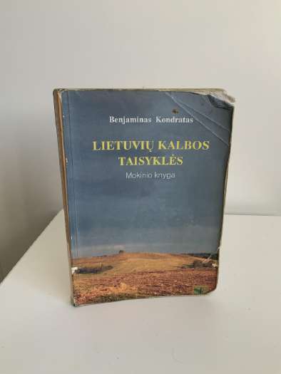 Knyga - Lietuvių kalbos taisyklės - Skelbiu.lt