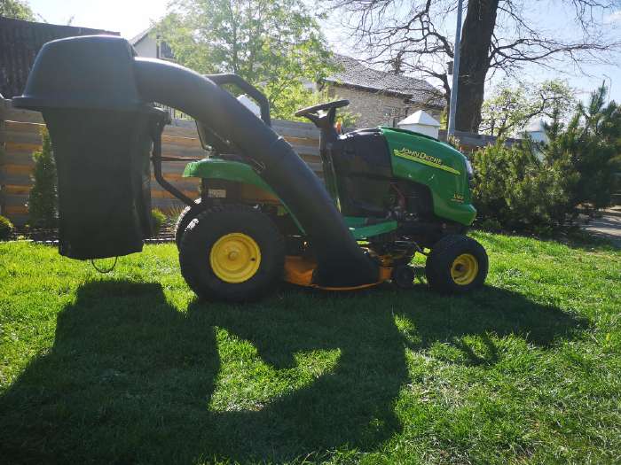 John deere l105 sodo traktoriukas - Skelbiu.lt