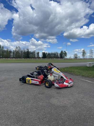 Birel Art kartinga. Vortex 125cc Rok variklis 29ag - Skelbiu.lt