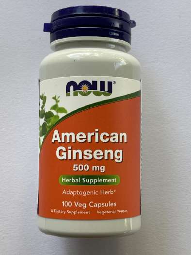 Amerikos ženšenis Panax Ginseng 500mg/100kapsulių - Skelbiu.lt