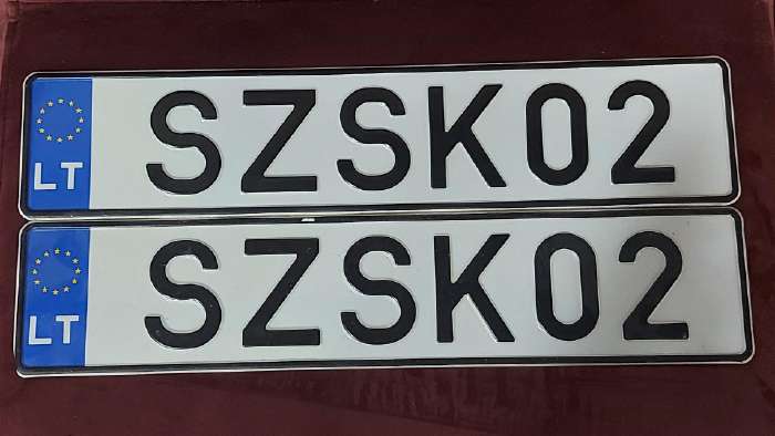 Parduodami vardiniai valstybiniai numeriai - Skelbiu.lt