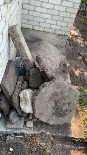 Dovanoju betono gabalus - Skelbiu.lt