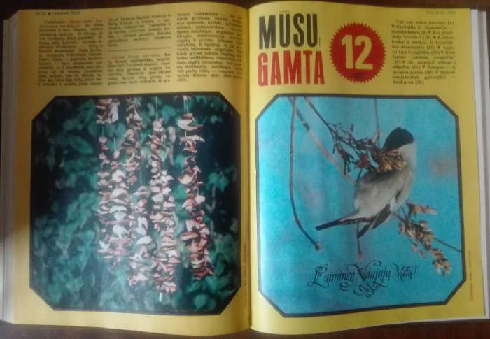 Žurnalas Mūsų Gamta - Skelbiu.lt