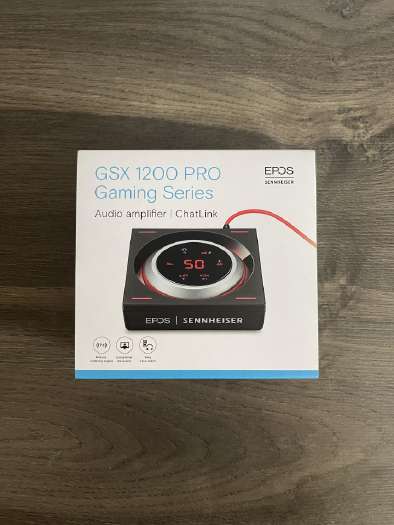 Sennheiser Gsx 1200 Pro Gaming Series stiprintuvas - Skelbiu.lt