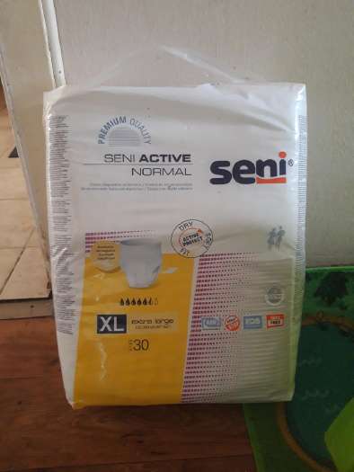 Suaugusiu pampersai Seni Active Normal XL - Skelbiu.lt