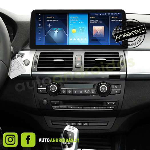 Bmw X5 E70 X6 E71 Android multimedia 12" colių - Skelbiu.lt