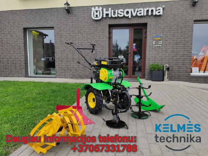 Naujiena! Motoblokas Bizon 39b su padargais! - Skelbiu.lt