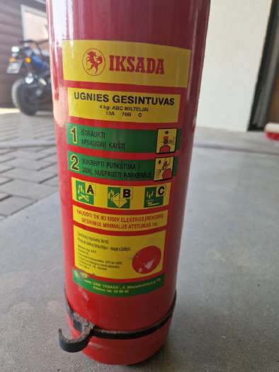 Gesintuvas 4 kg. - Skelbiu.lt