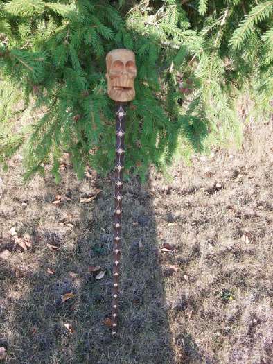 Rankų darbo medinė lazda - Skelbiu.lt