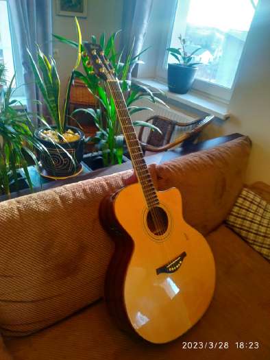 El-akustine gitara Hofner - Skelbiu.lt