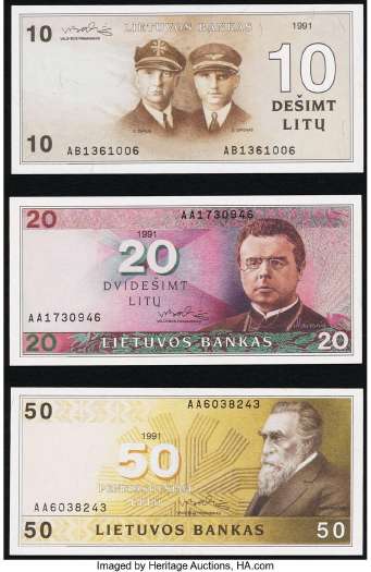 Brangiai Perku Lietuvos Banknotus ir monetas - Skelbiu.lt