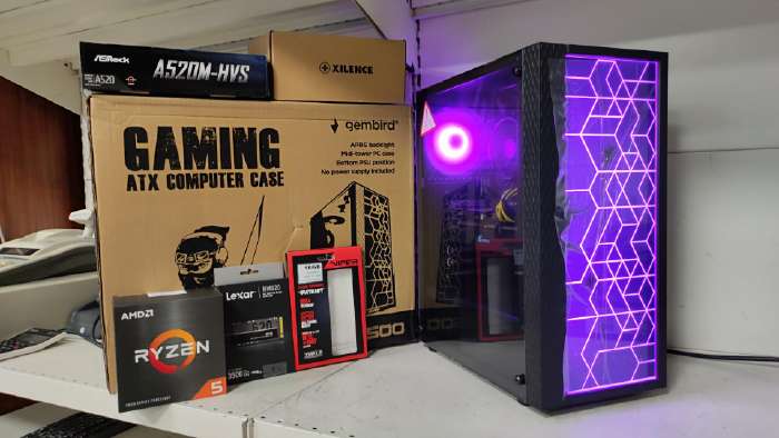 Ryzen 5-5500 Rx5700xt 8gb 1t Nvme RAM 16gb 3600mhz - Skelbiu.lt