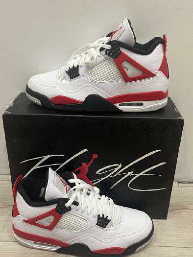 Nike air jordan 4 Red cement - Skelbiu.lt