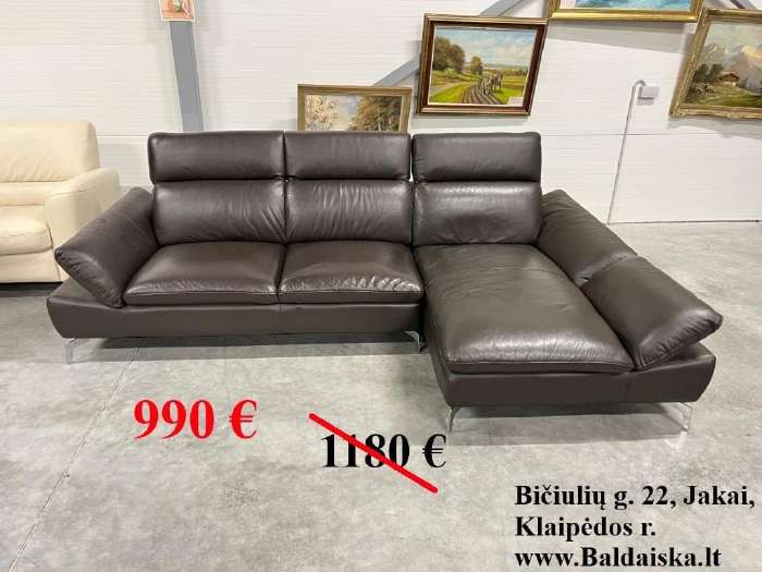 Odiniai kampai, sofos, foteliai - Skelbiu.lt