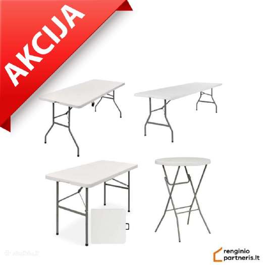 Sulankstomi stalai lauko prekybai - Gera kaina! - Skelbiu.lt