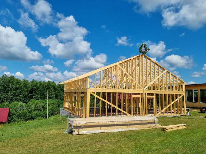 Karkasiniai namai, stogai, kiti statybų darbai. - Skelbiu.lt