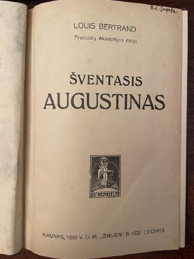 Šventasis Augustinas - Skelbiu.lt