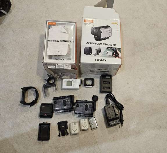 Sony Fdr x3000 4k kamera (Travel kit) - Skelbiu.lt