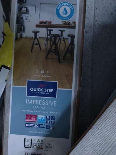 Laminatas 1pak 1.8m2 quickstep impressive 1861 - Skelbiu.lt