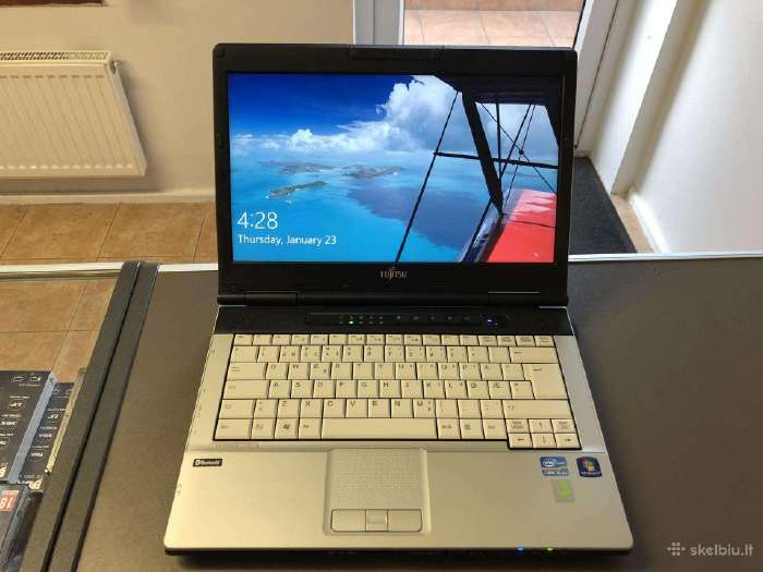 Fujitsu 14.1" i5-520m 2.9ghz 4gb Ssd128gb tik 85e - Skelbiu.lt