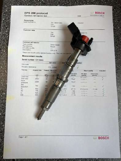 Volkswagen Crafter 0445115029 crafter 2 5 tdi purkštukai parduodami vw ...