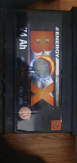 Akumuliatorius Energy Box - 74ah 12v 720a(en) - Skelbiu.lt