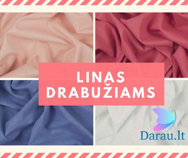 Linas, linas su elastanu, lino audiniai internetu - Skelbiu.lt
