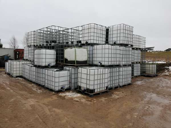 ibc 1000l 600l konteineriai skelbimai - Skelbiu.lt