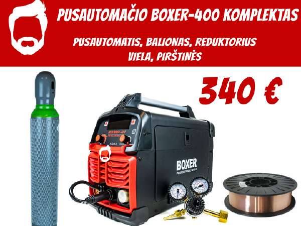 suvirinimo pusautomatis boxer skelbimai - Skelbiu.lt