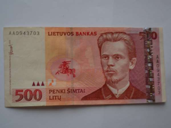 500 litu banknotas skelbimai - Skelbiu.lt