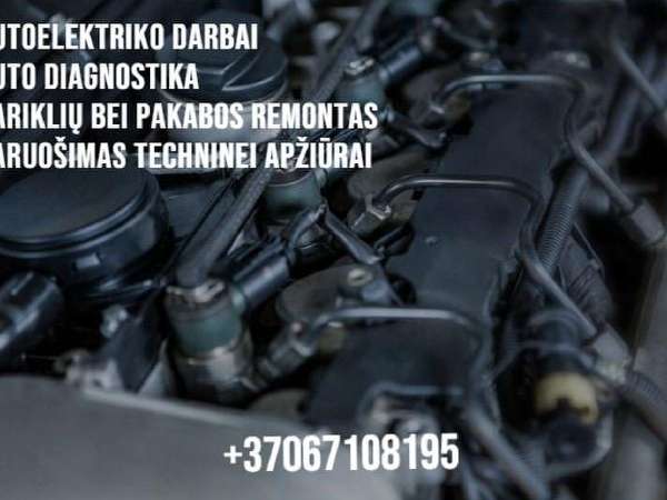 varikliu apziura skelbimai - Skelbiu.lt