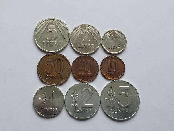 5 litai unc 1991 skelbimai - Skelbiu.lt